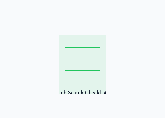From Application to Offer: The Ultimate Job Search Checklist